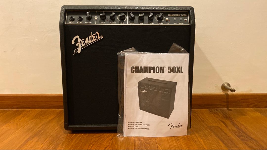 Fender Champion 50 XL Guitar Amplifier, Hobbies & Toys, Music & Media ...