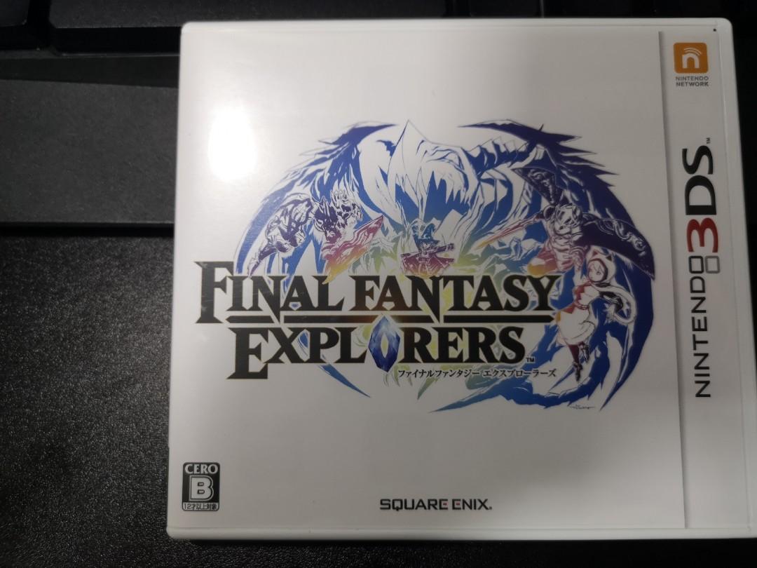 Final Fantasy Explorers (3DS JPN), Video Gaming, Video Games, Nintendo ...