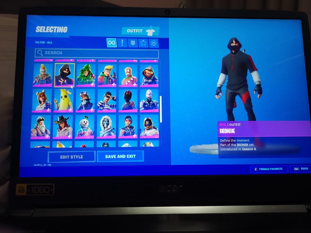 Fortnite acc, Video Gaming, Gaming Accessories, Game Gift Cards ...