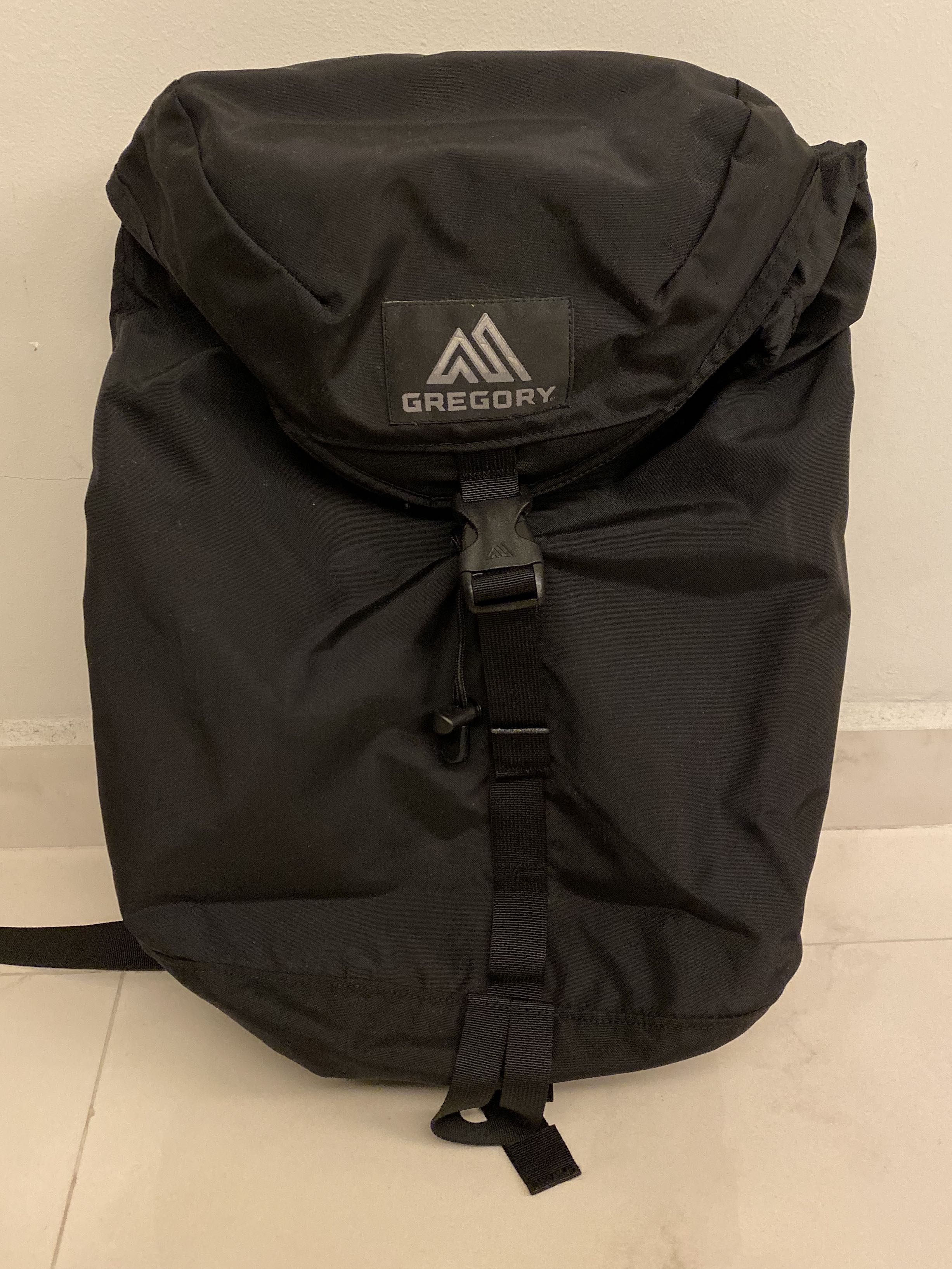 Gregory Backpack (Black), Men's Fashion, Bags, Backpacks on Carousell