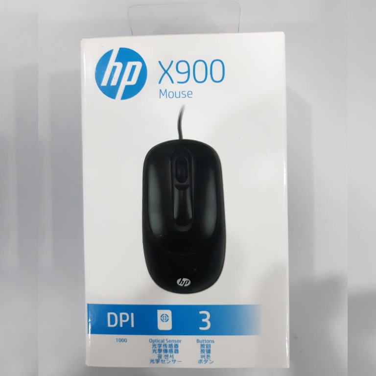 HP X900 Wired Optical Mouse, Computers & Tech, Parts & Accessories ...