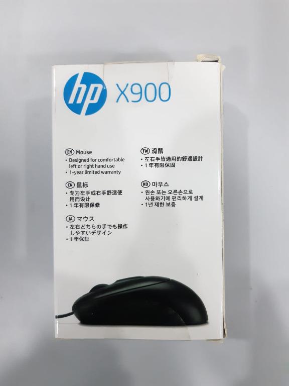 HP X900 Wired Optical Mouse, Computers & Tech, Parts & Accessories ...