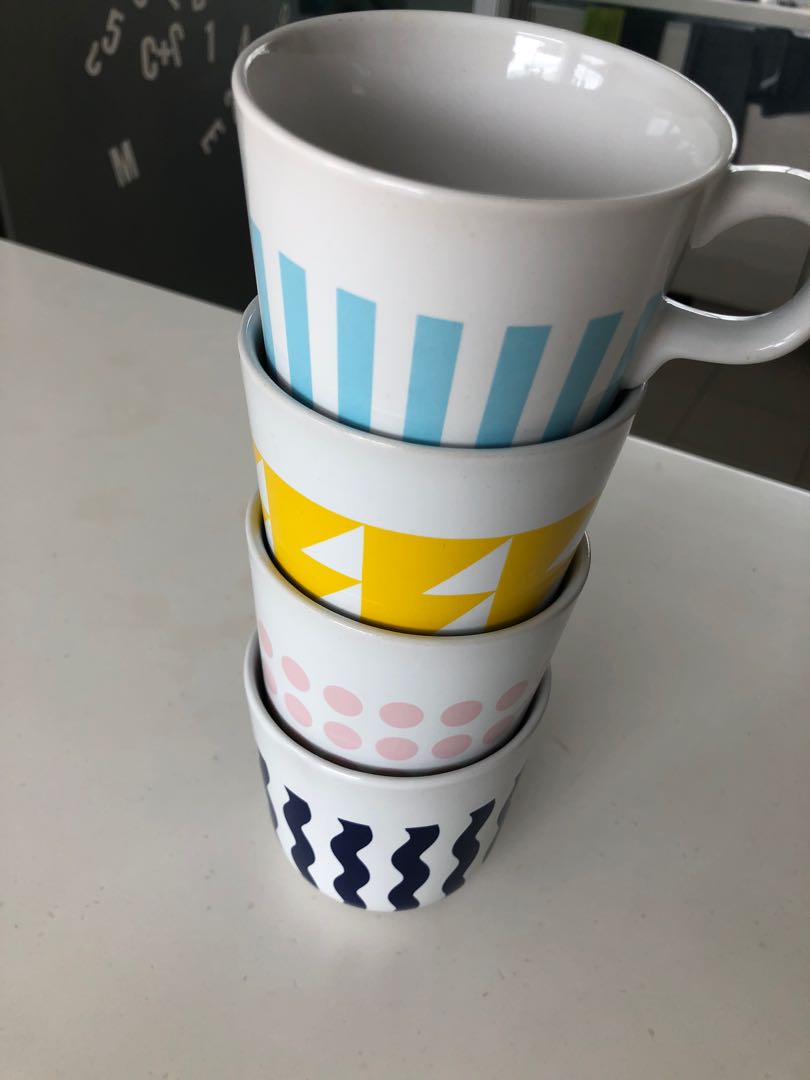 Ikea mugs, Home Appliances, Kitchenware on Carousell