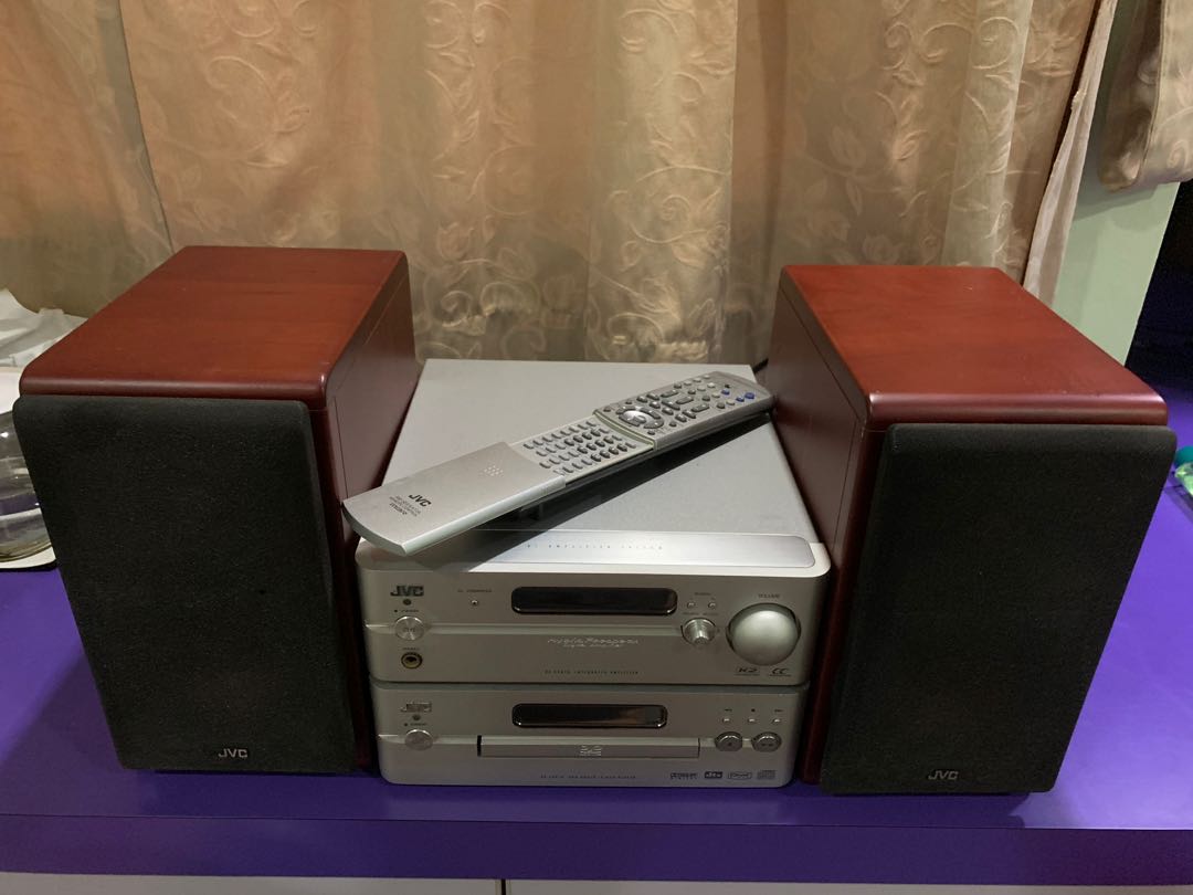 JVC Mini Hi-Fi/Home theatre system, Electronics, Audio on Carousell