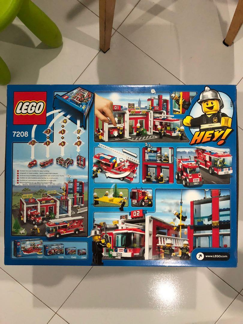 LEGO 7208 City Fire Station (MISB), Hobbies & Toys, Toys & Games on ...