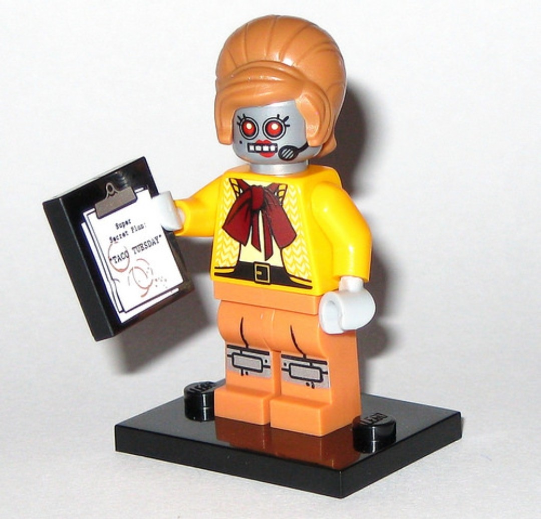 LEGO CMF (71004) Minifigures Lego Movie Series Velma Staplebot; FREE ...