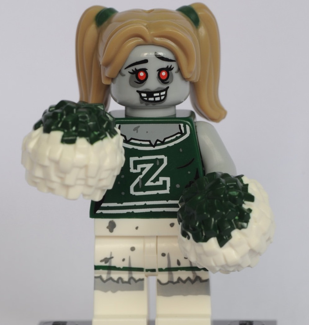 LEGO CMF (71010) Minifigures Monsters Series 14 Cheerleader; FREE LOCAL ...