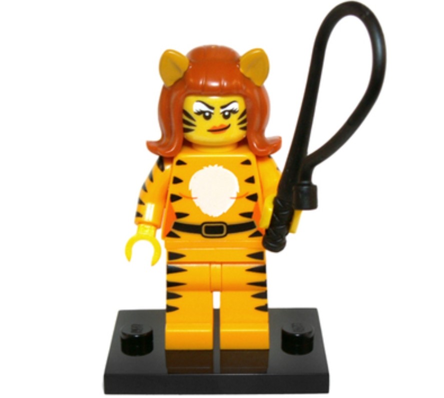 LEGO CMF (71010) Minifigures Monsters Series 14 Tiger Woman; FREE LOCAL ...