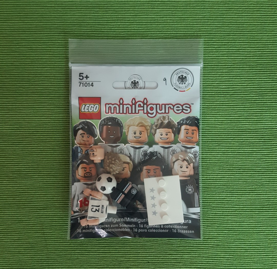 LEGO CMF (71014) Minifigures DFB Euro 2016 Soccer Series Thomas Muller ...