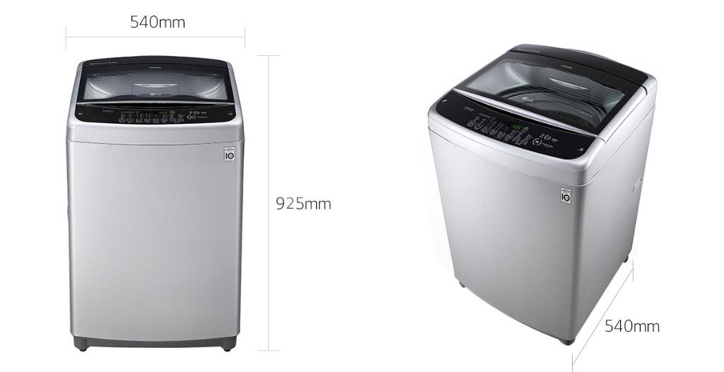 LG T2108VSAW 8KG WHITE TOP LOAD SMART INVERTER WASHING MACHINE, TV ...