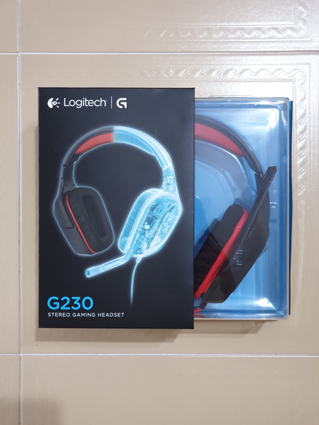 Logitech G230 Gaming Headset, Audio, Headphones & Headsets on Carousell