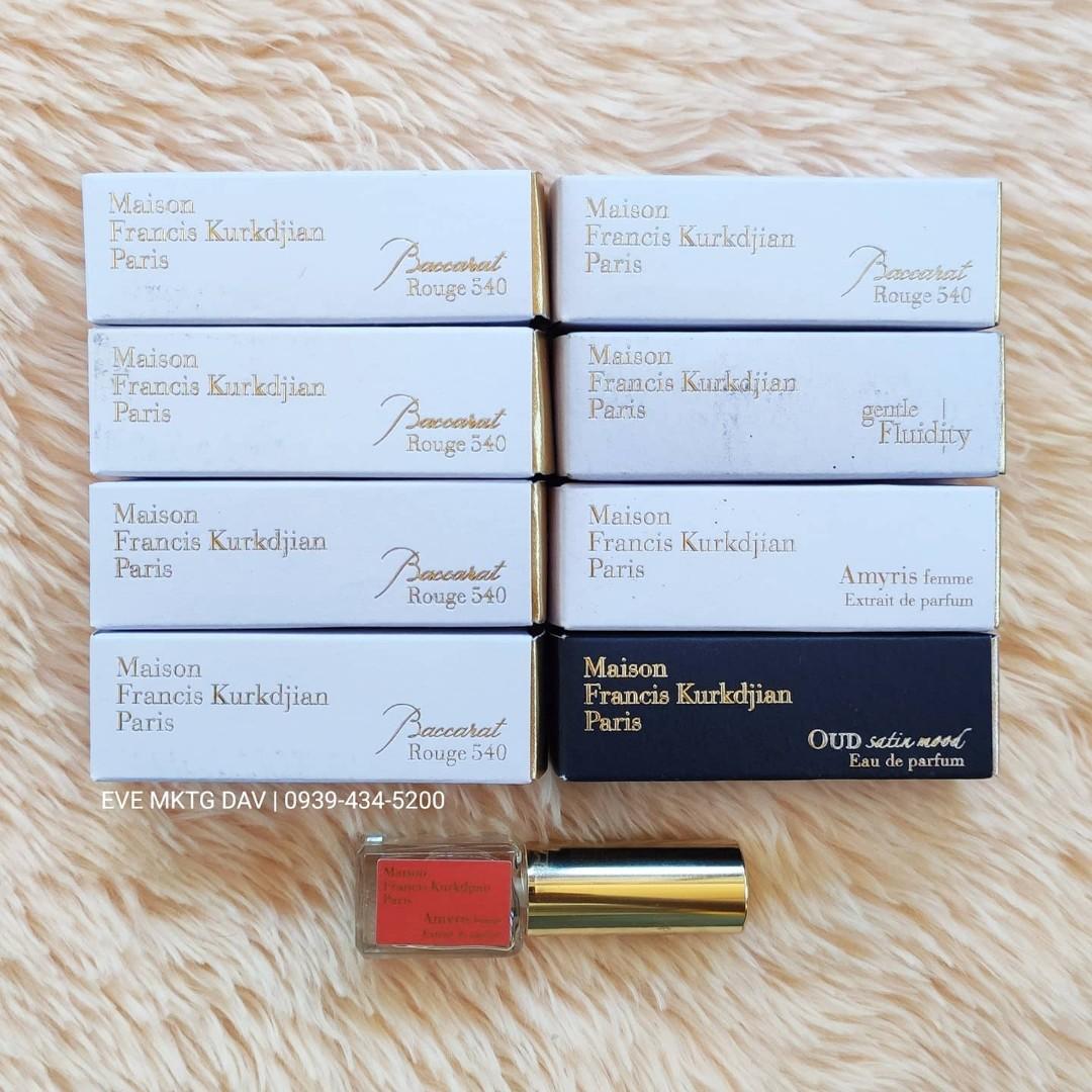 MFK Maison Francis Kurkdjian Miniature 5ml, Beauty & Personal Care ...