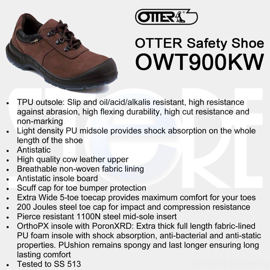 Otter Safety Boot OWT900KW, Men's Fashion, Footwear, Boots on Carousell