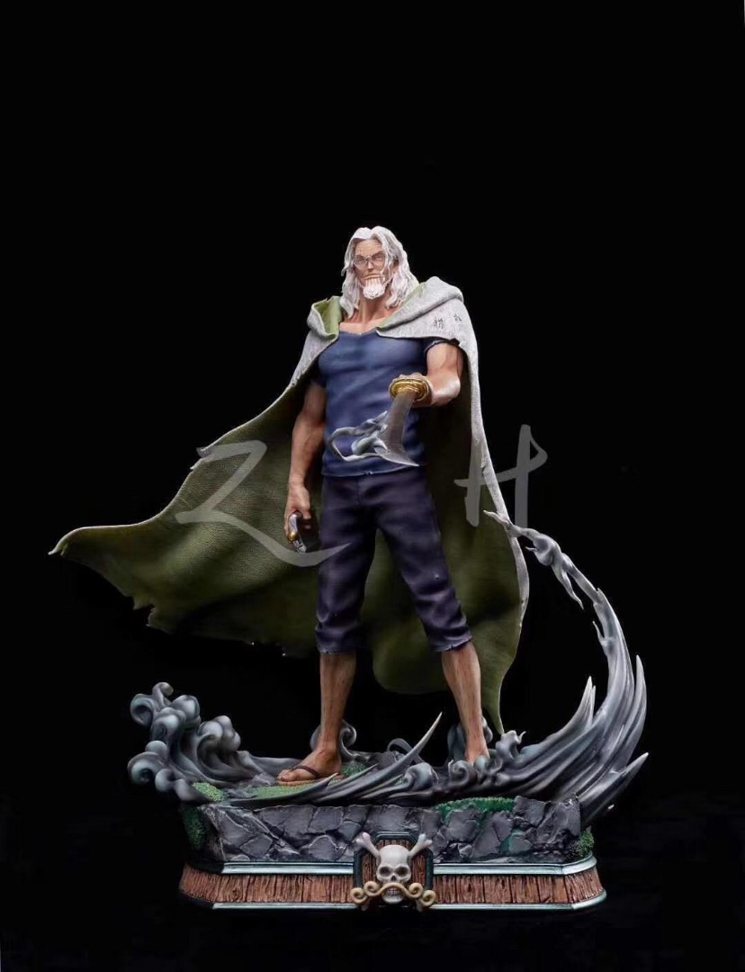 [PO] ZH STUDIO One Piece Statue Dark King Rayleigh, Hobbies & Toys ...