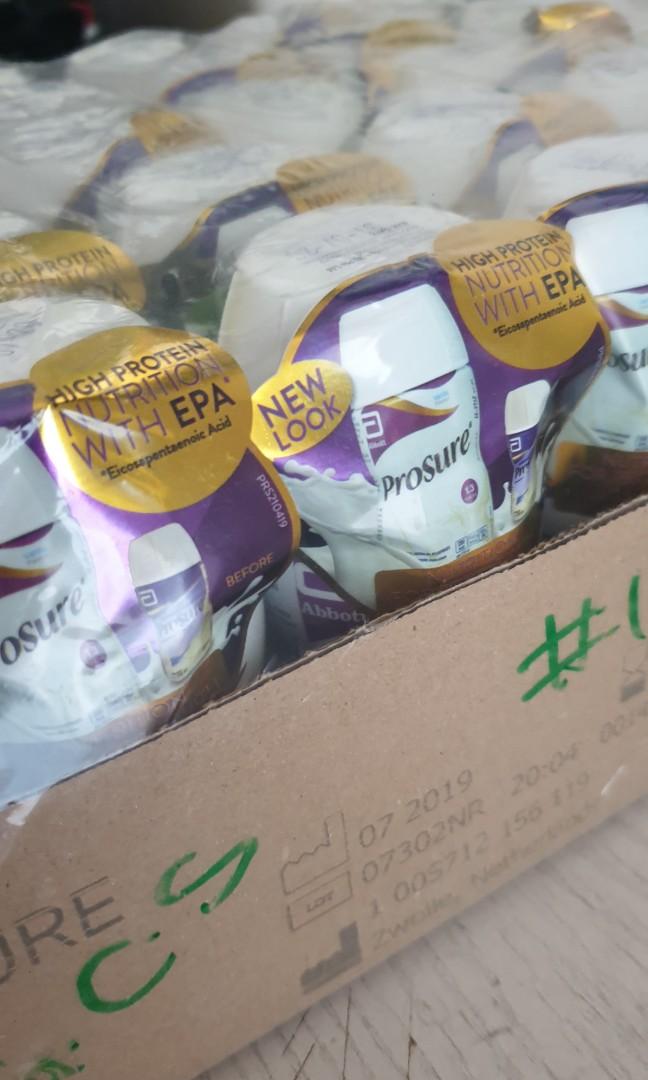(Abbott) Prosure liquid ready to drink $6.5 each., Health & Nutrition ...