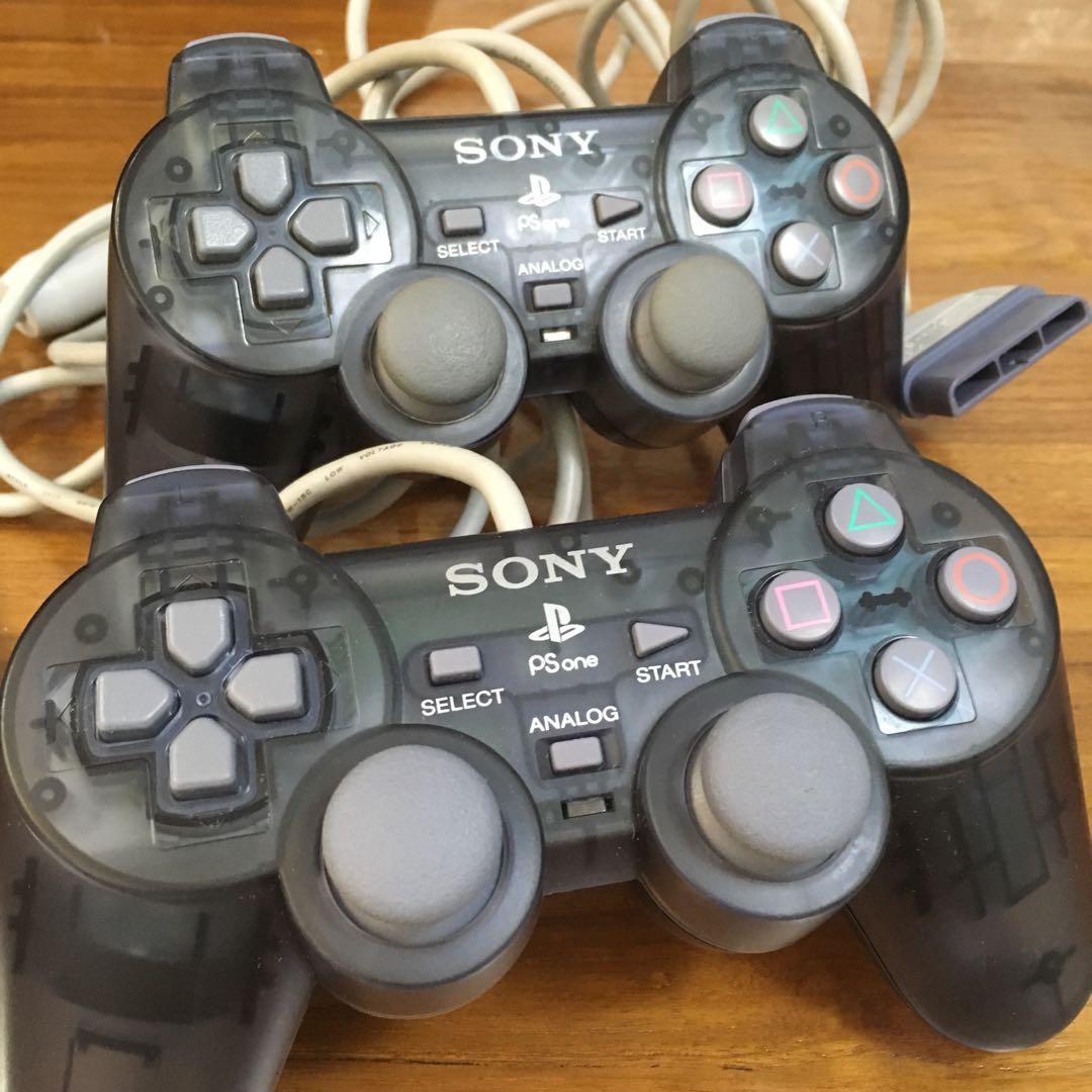PSOne DualShock Controller (Transparent / Clear Back), Video Gaming ...