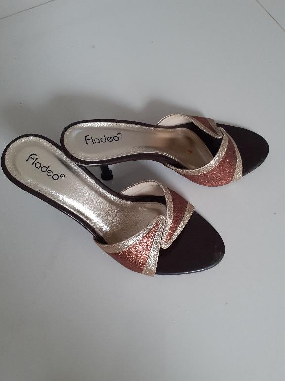 Sepatu Pesta High Heel Jinjit, Fesyen Wanita, Sepatu di Carousell