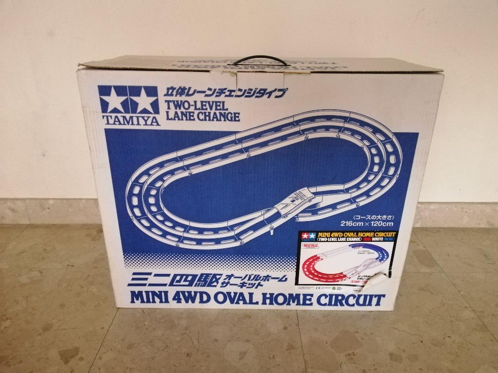 Tamiya Mini 4WD Oval Home Circuit 2-Level Lane Change, Hobbies & Toys ...
