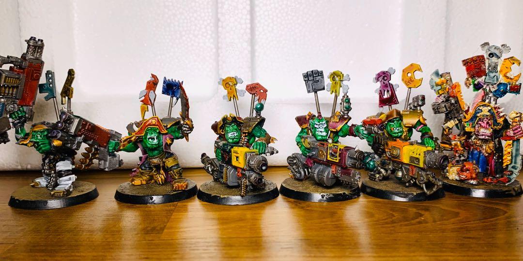 Warhammer Flash Gitz and Kaptin Badrukk, Hobbies & Toys, Toys & Games ...
