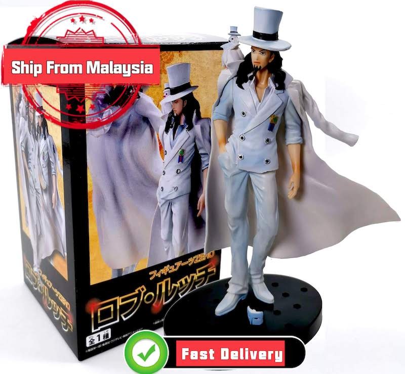 Anime One Piece Film Gold Ver. Rob Rucchi Zero PVC Figure Collectible ...