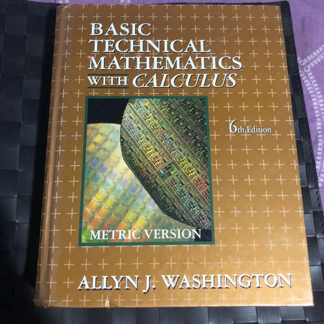 Basic Technical Mathematics with Calculus, Hobbies & Toys, Books ...