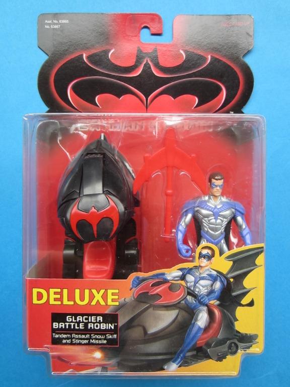 Batman & Robin Deluxe Glacier Battle Robin,Blast Wing Batman ,Ice ...