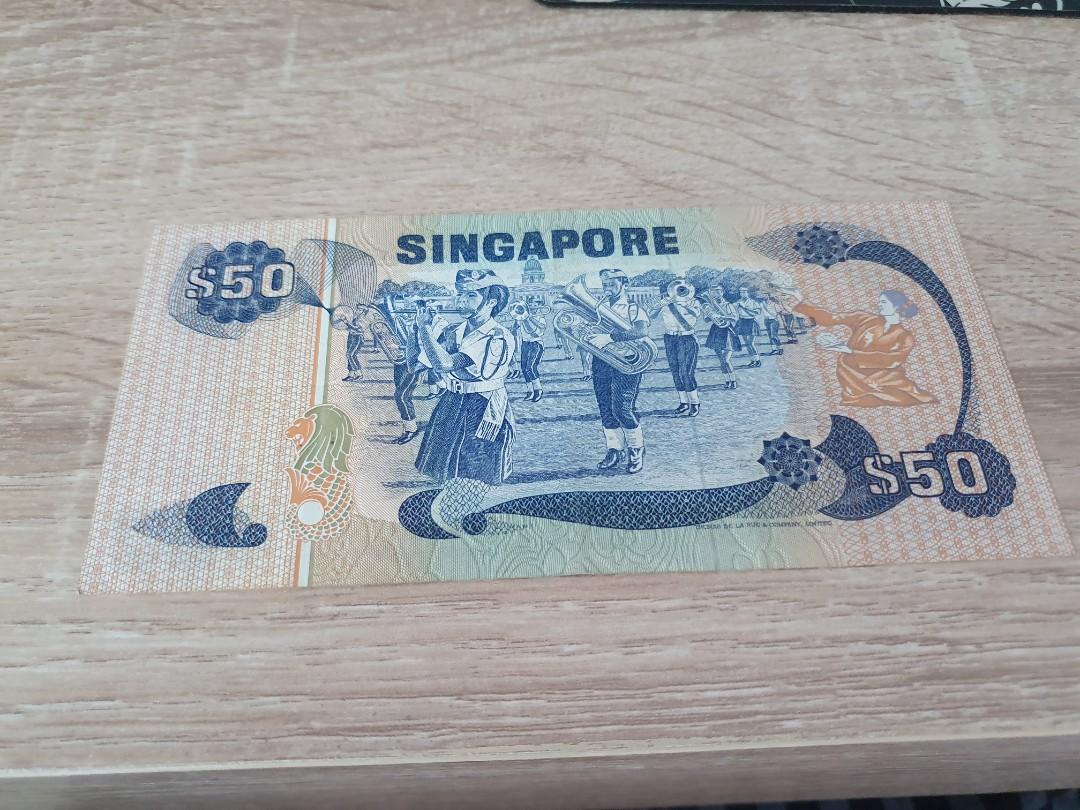 Bird series vintage 50sgd note, Hobbies & Toys, Memorabilia ...