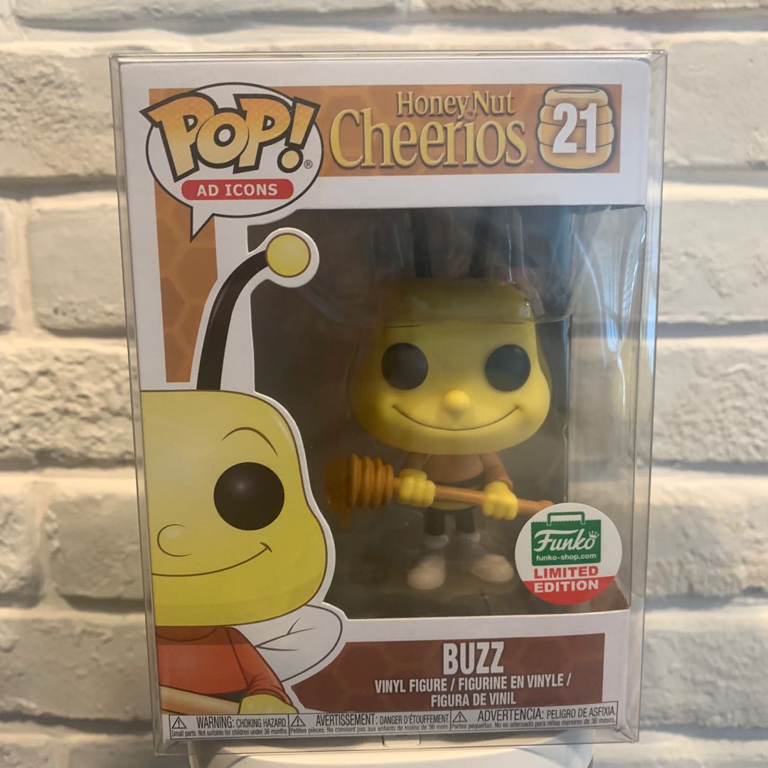 Buzz Funko Pop Ad Icons Honey Nut Cheerios Funko Shop Exclusive, Toys ...