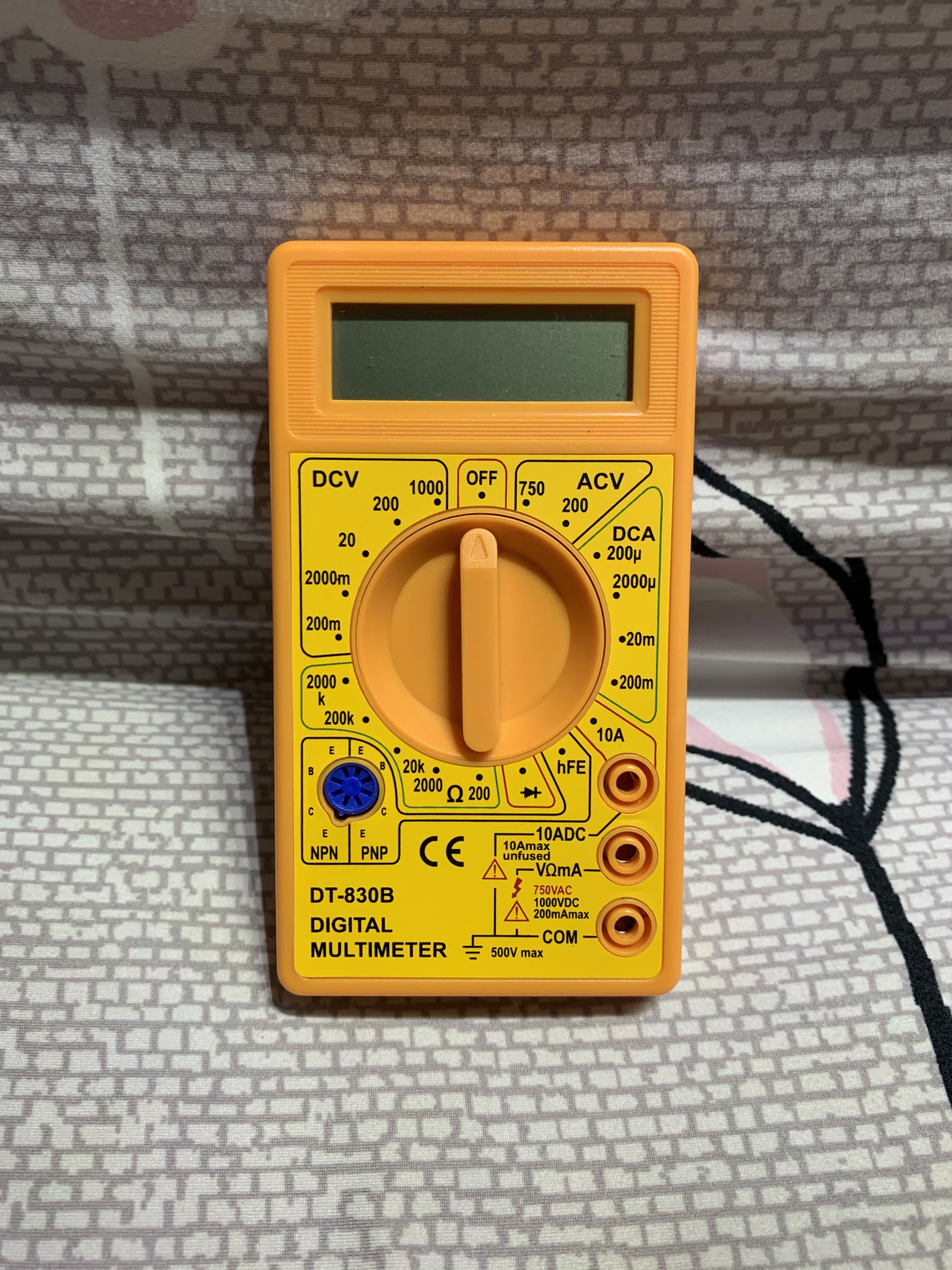 Multimeter Mini, Health & Nutrition, Health Monitors & Weighing Scales ...