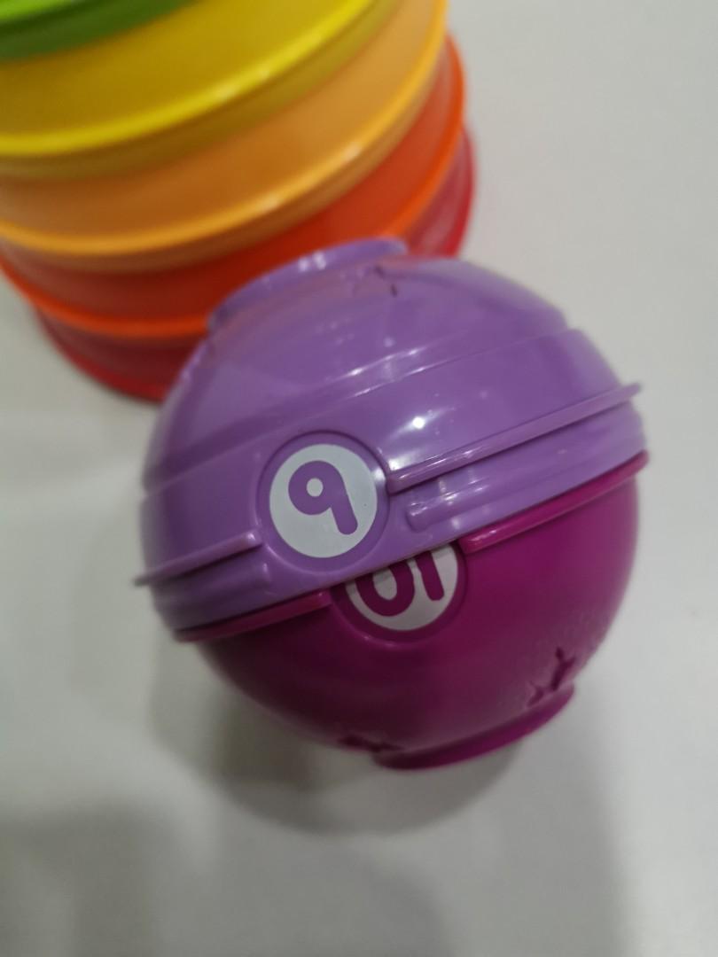 Fisherprice color & number stacker, Babies & Kids, Infant Playtime on ...