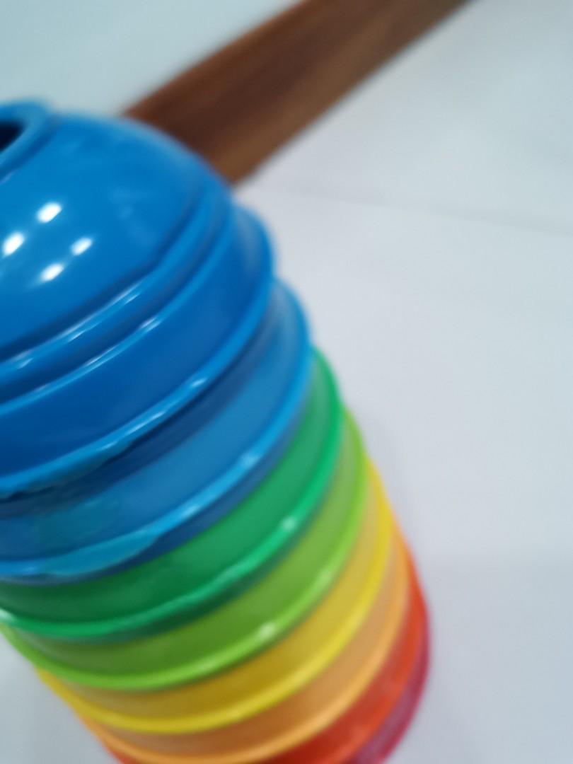 Fisherprice color & number stacker, Babies & Kids, Infant Playtime on ...