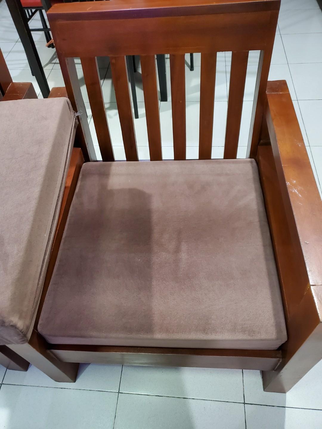 Handcrafted Mahogany Sala Set, Furniture & Home Living, Furniture ...