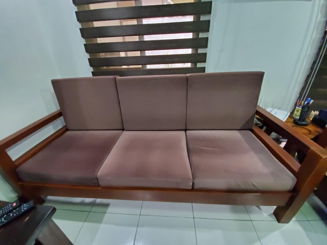 Handcrafted Mahogany Sala Set, Furniture & Home Living, Furniture ...