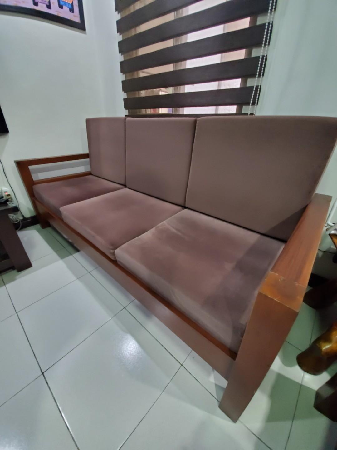 Handcrafted Mahogany Sala Set, Furniture & Home Living, Furniture ...