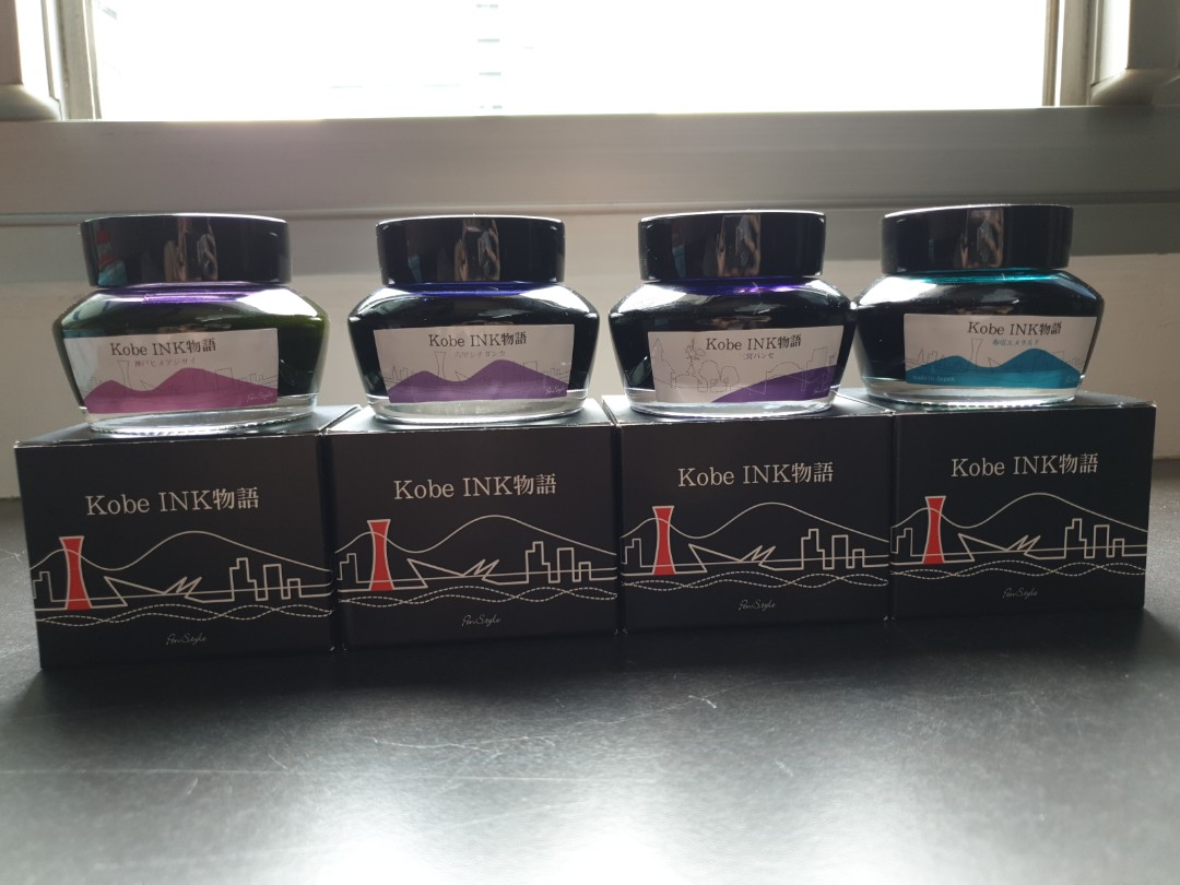 Kobe Nagasawa Fountain Pen Ink samples (5ml), Hobbies & Toys ...