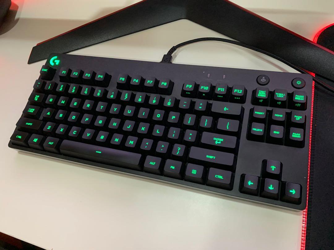 Logitech G Pro Tenkeyless Mechanical Gaming Keyboard, Computers & Tech ...