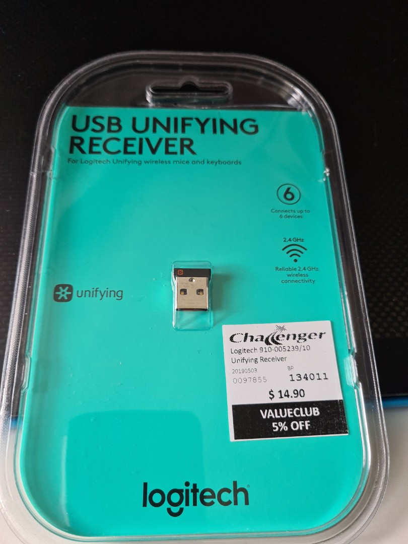 Logitech unifying receiver, Computers & Tech, Parts & Accessories ...