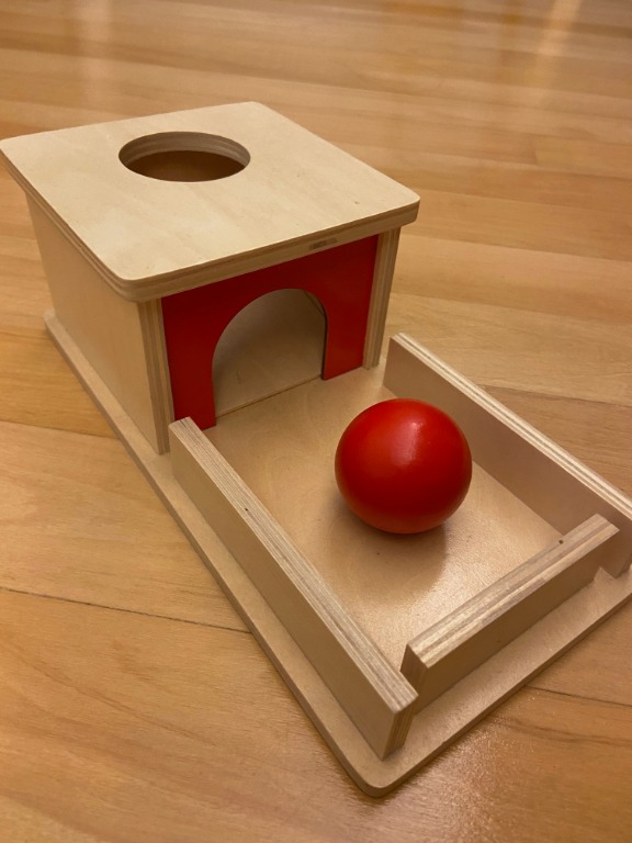 Montessori Object Permanence Box, Hobbies & Toys, Toys & Games on Carousell