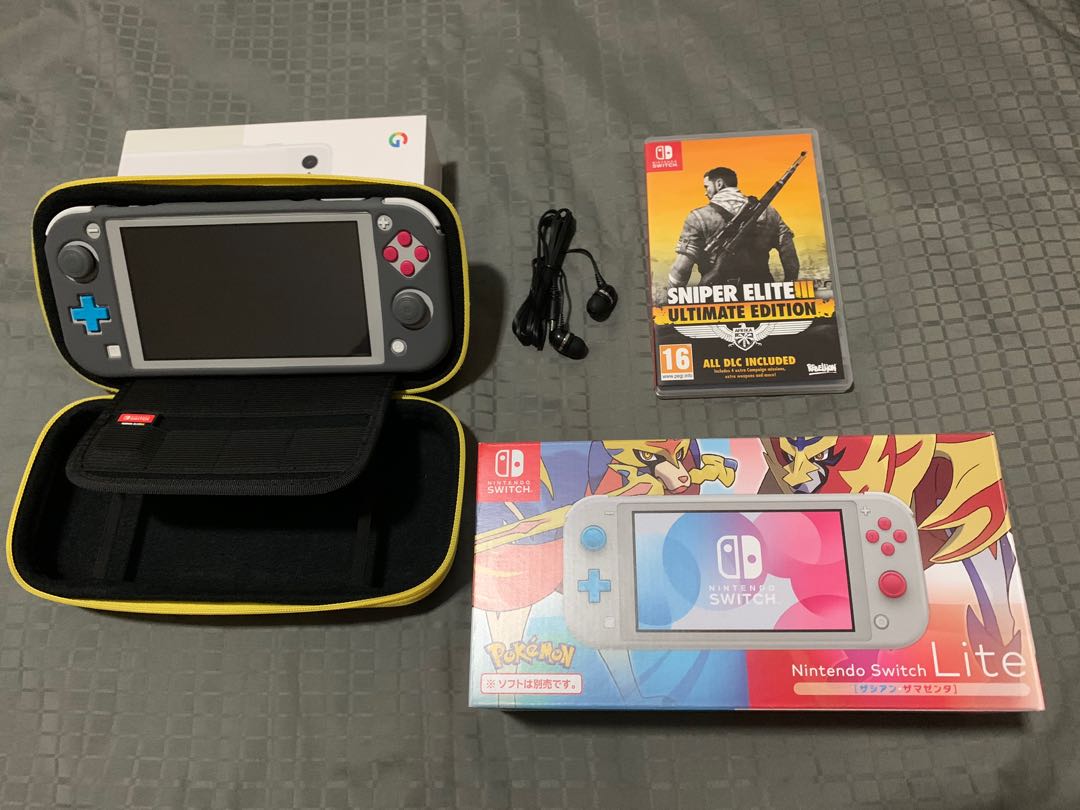 Nintendo Switch Lite (Pokemon Limited Edition ), Video Gaming, Video ...