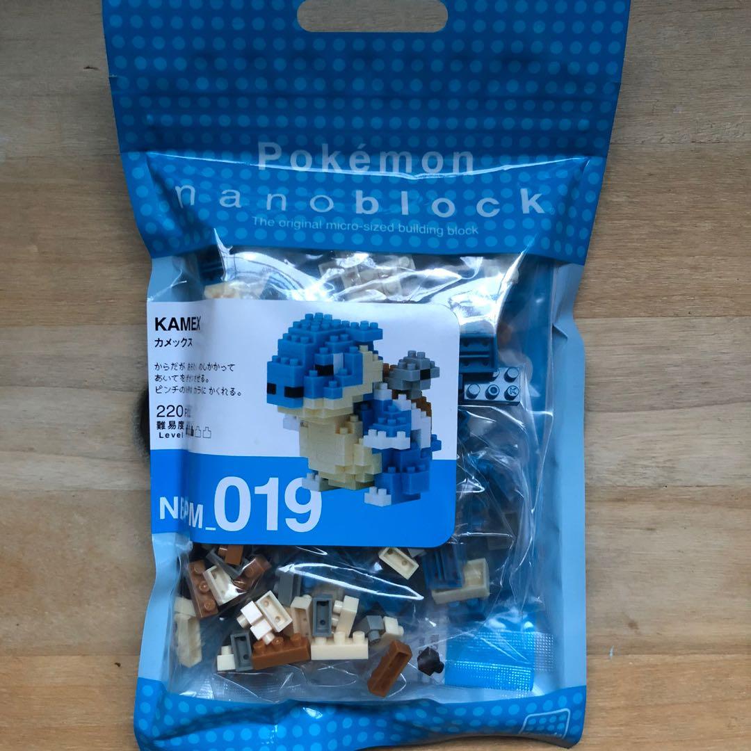 Pokemon Nanoblocks (Charizard, Blastoise, Venusaur), Hobbies & Toys, Toys & Games on Carousell