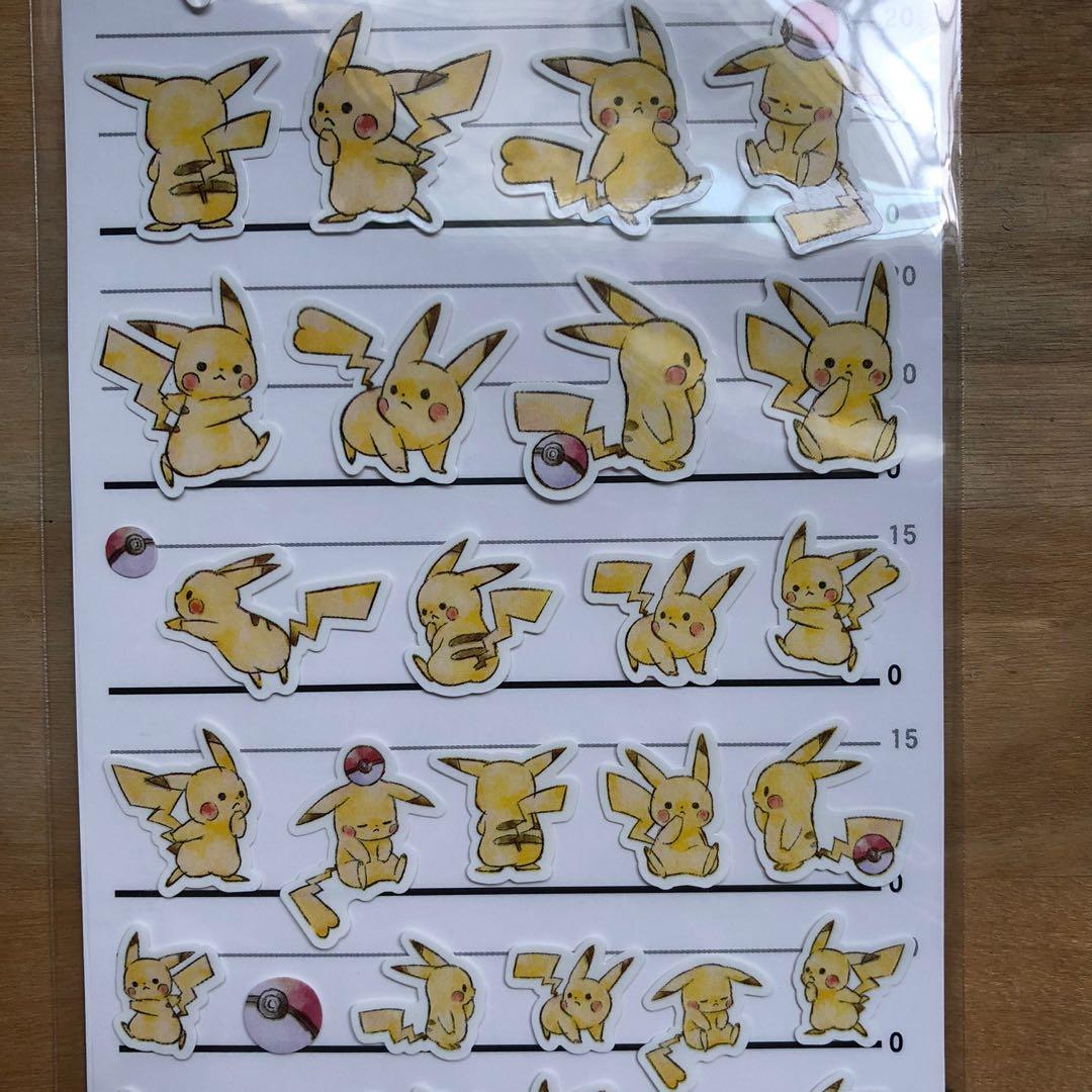 Pokemon stickers, Hobbies & Toys, Stationery & Craft, Stationery ...