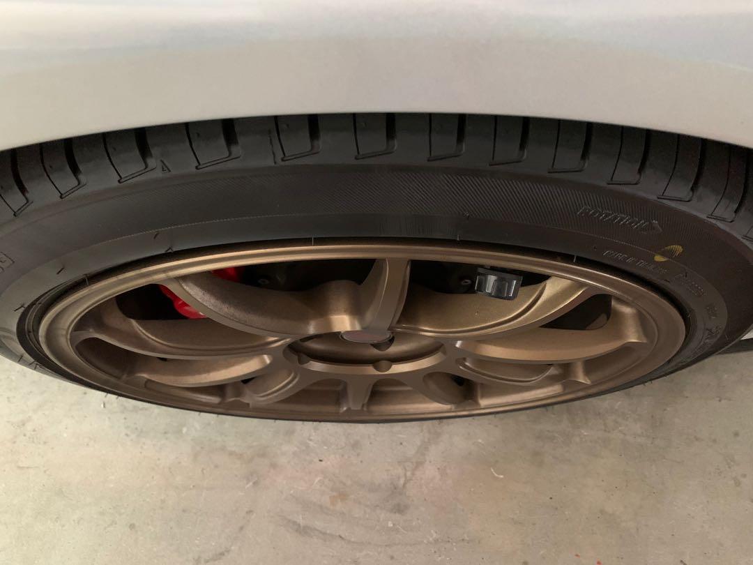 Rays ZE40 Replica, Car Accessories, Tyres & Rims on Carousell