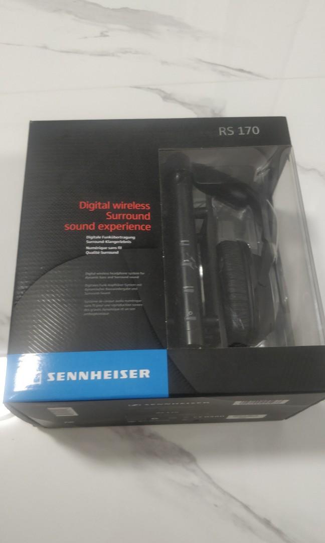 Sennheiser wireless headphones RS170, Audio, Headphones & Headsets on ...