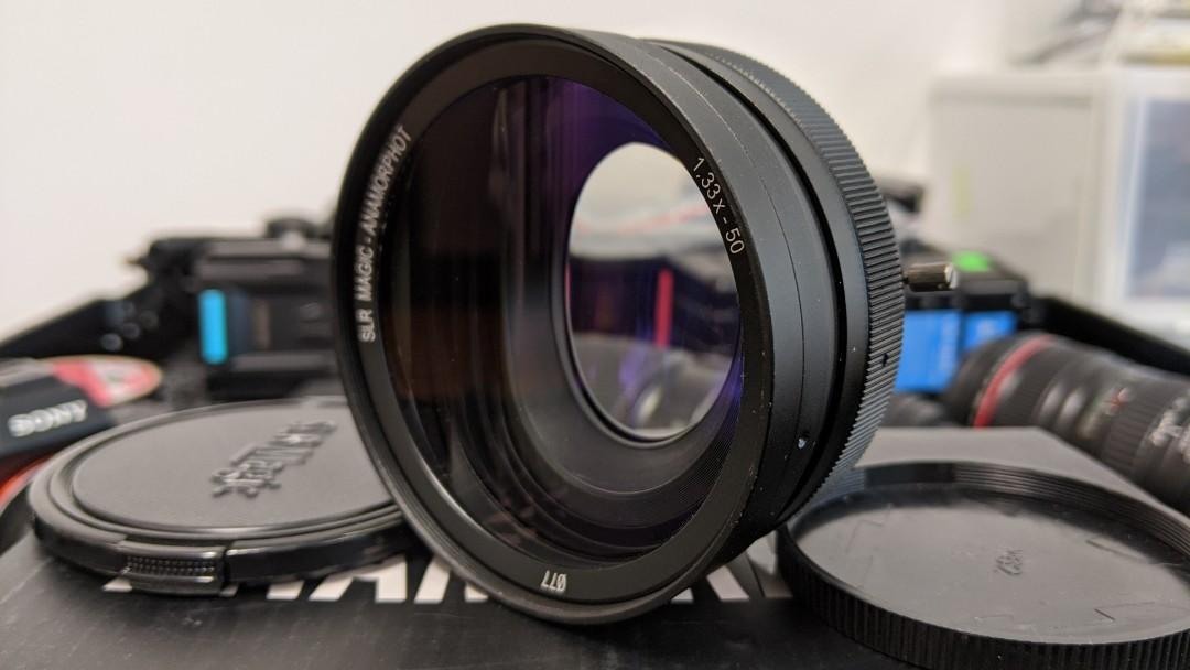 SLR Magic Anamorphot 1.33x - 50 Anamorphic Adapter, Photography, Lens ...