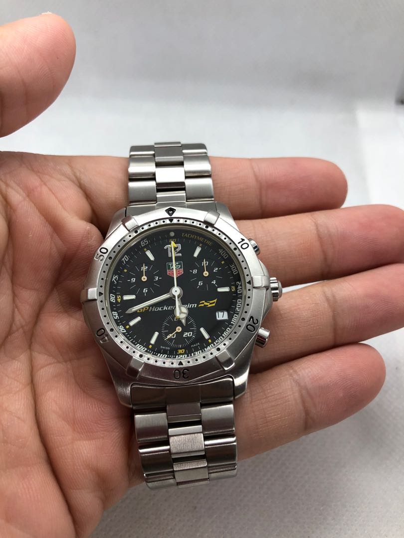 Tag Heuer Grand Prix Circuit GP HOCKENHEIM Chronograph LE 37mm Watch ...