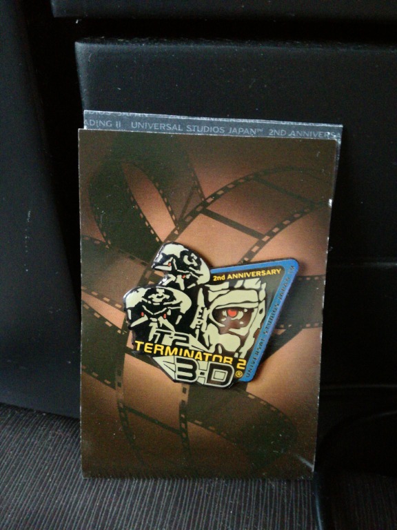 Terminator 2 pin badge, Hobbies & Toys, Collectibles & Memorabilia ...