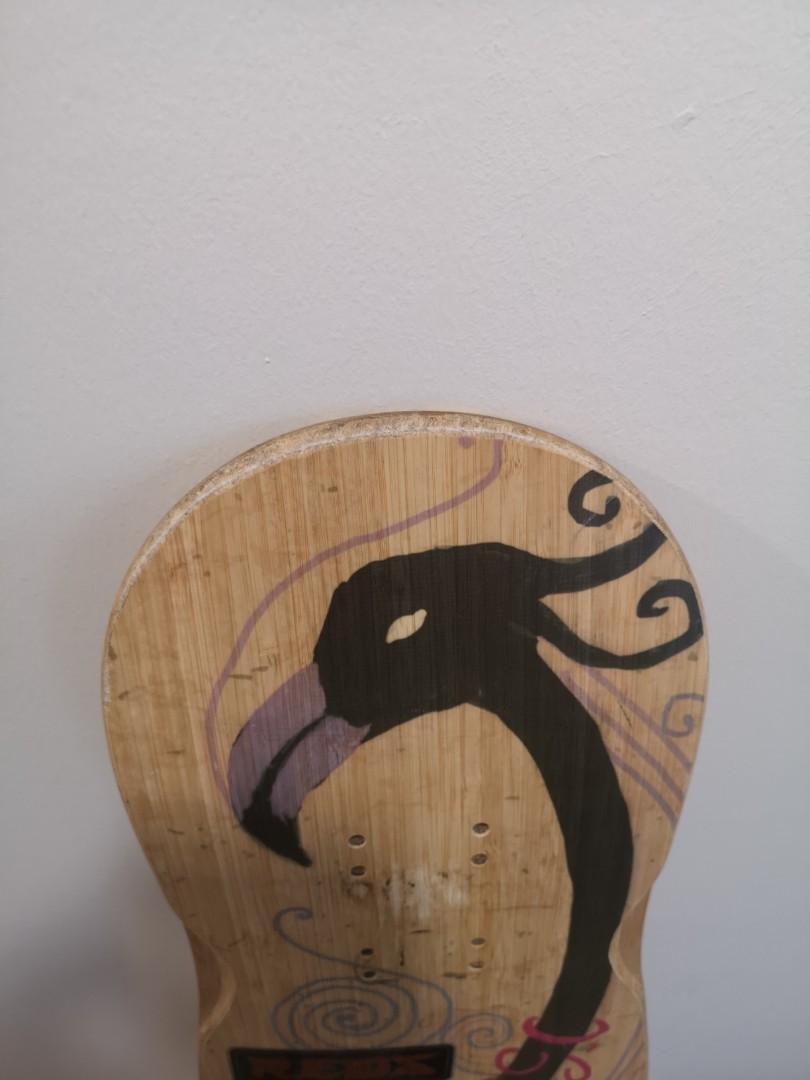 Timber Flamingo longboard deck, Sports Equipment, Sports & Games ...