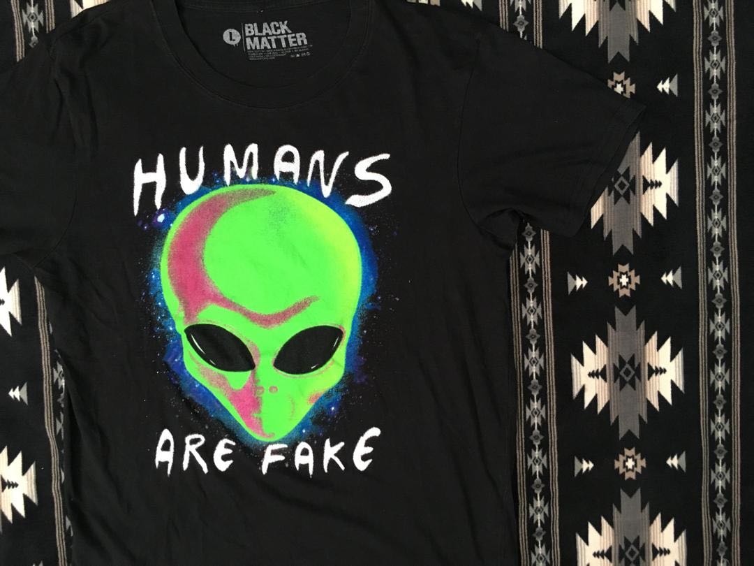 ALIEN, Men's Fashion, Tops & Sets, Tshirts & Polo Shirts on Carousell