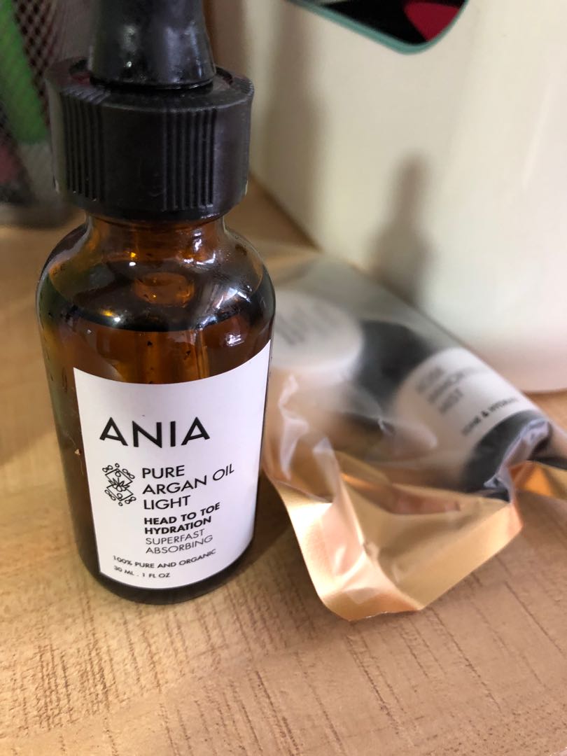 Ania argan oil light, Beauty & Personal Care, Face, Face Care on Carousell