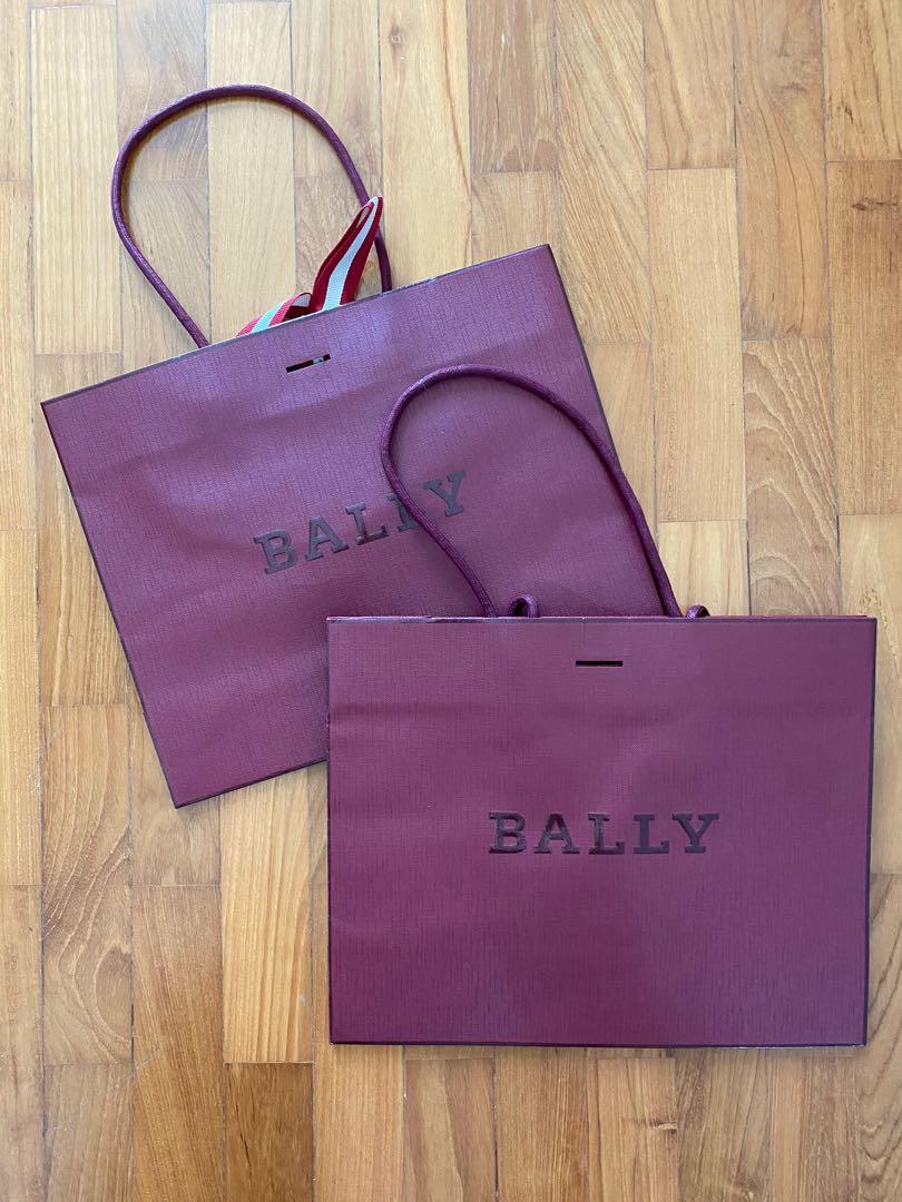 Bally Paper Bag, Luxury, Bags & Wallets on Carousell